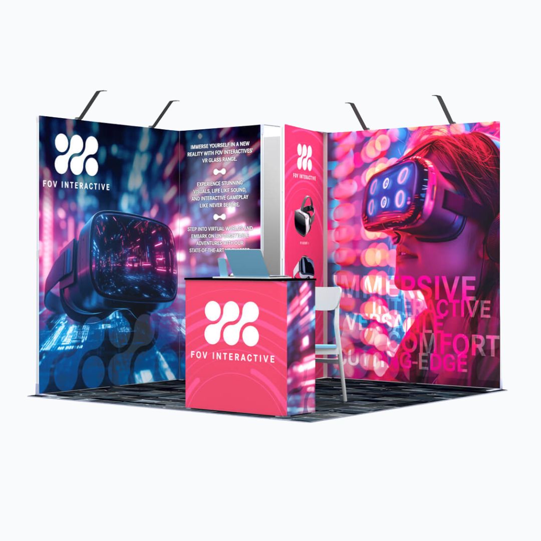FASTFRAME™ Modular Display System | Banner Stand & Backwalls - Marler Haley