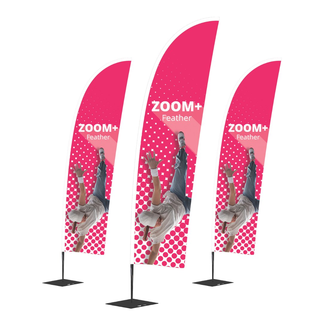 Feather Flags | Custom Printed Feather Banners UK | Marler Haley