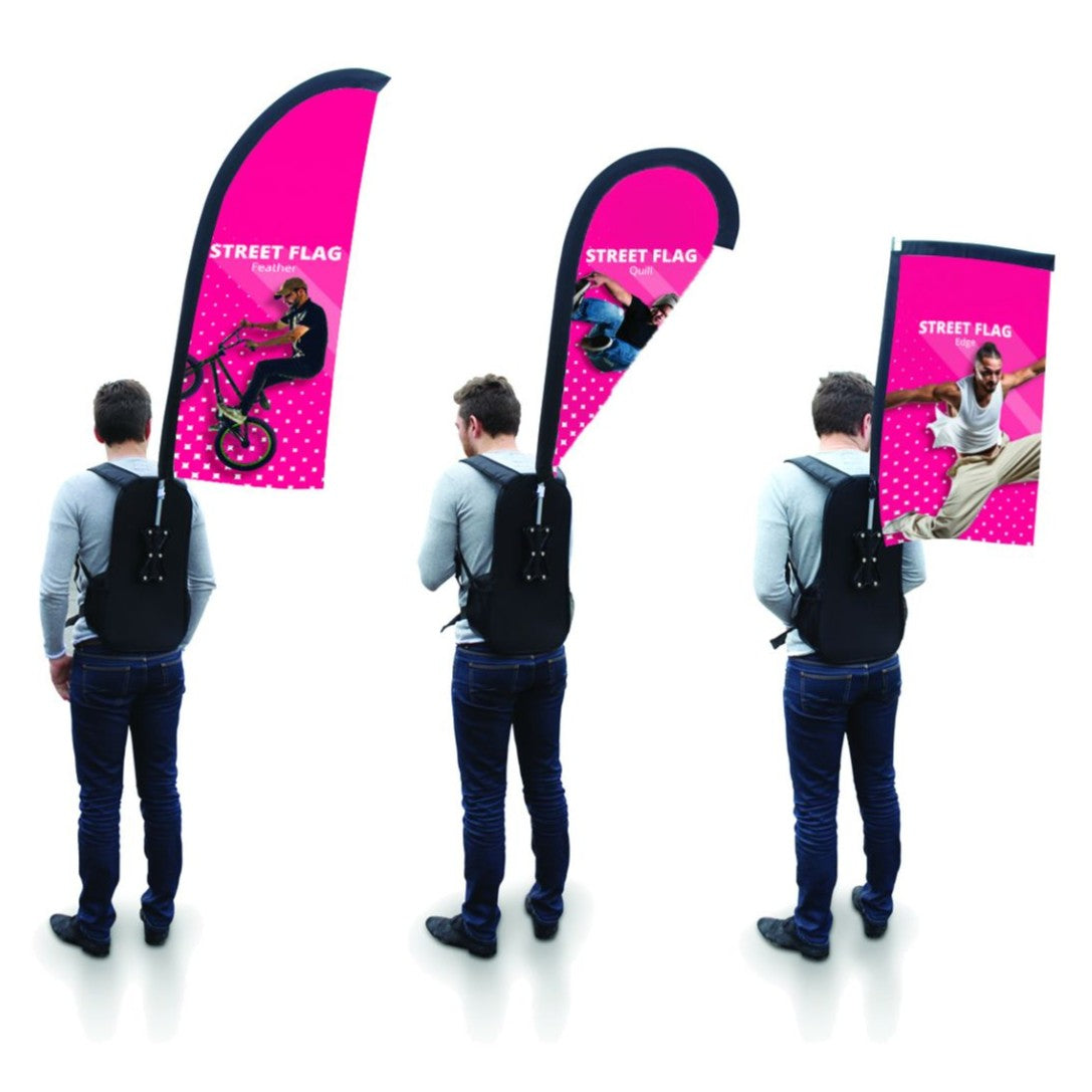 Outdoor Street Flags - Custom Printed | Marler Haley