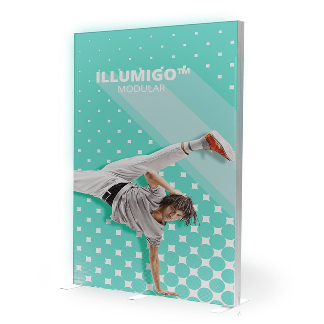 iLLUMiGO™ Modular Lightbox Display System (2380mm High) — Marler Haley