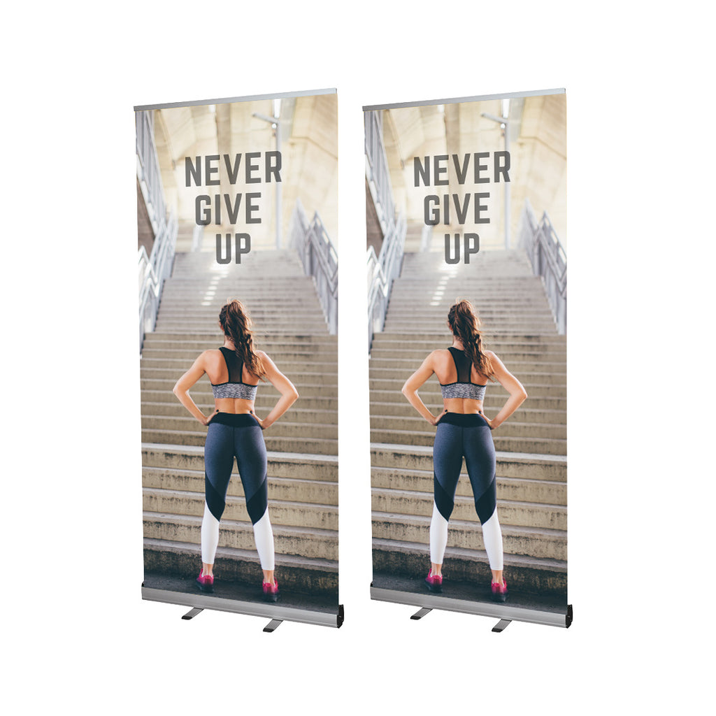 Pull Up Banner Size Guide | Roller Banner Dimensions | Marler Haley