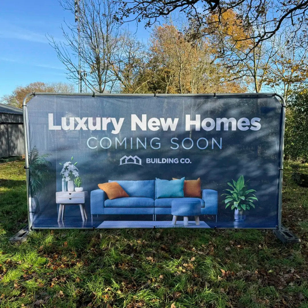 Airmesh Fabric Outdoor Banner | Outdoor Advertising - Marler Haley