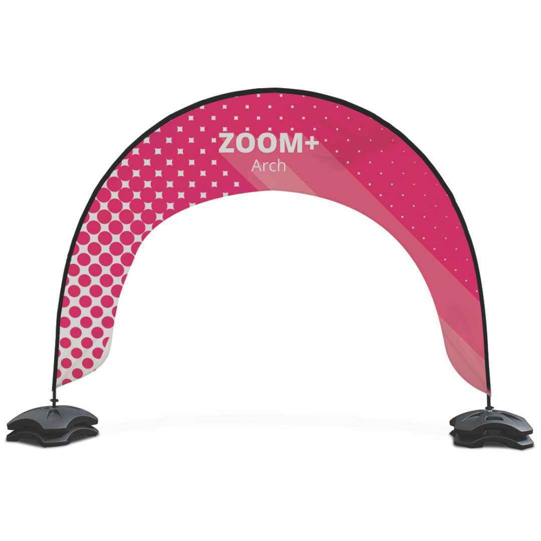 Printed Arch Flag - 4000mm Wide | Marler Haley