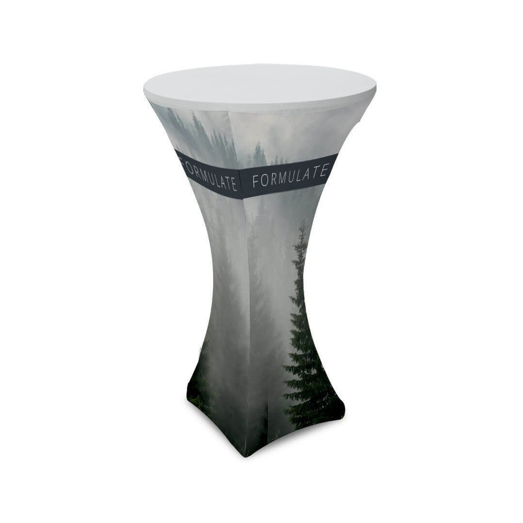 Formulate Round Table | Portable, Stylish Trade Show Display Table ...