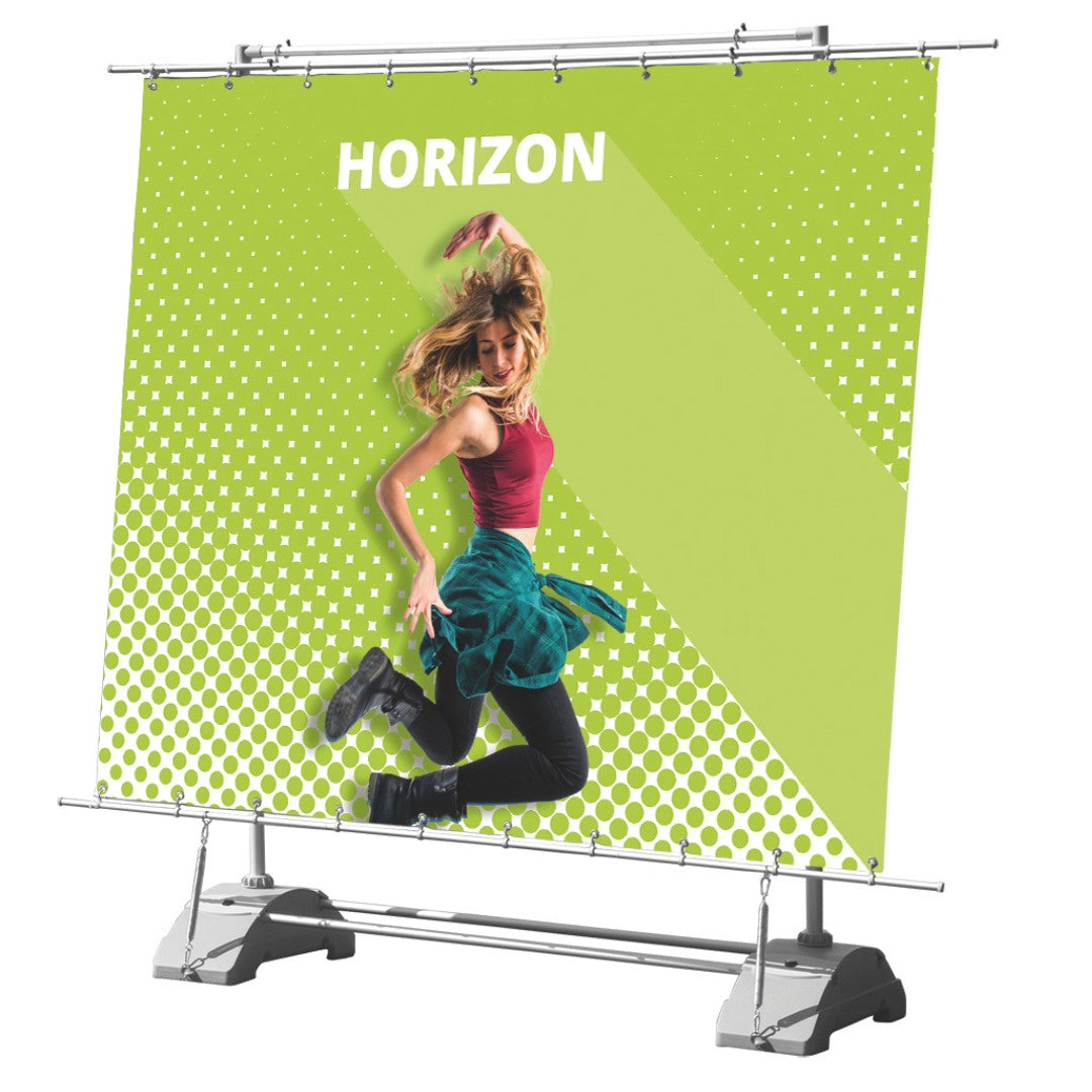 Horizon Outdoor Banner Stand | Outdoor Advertising | Marler Haley