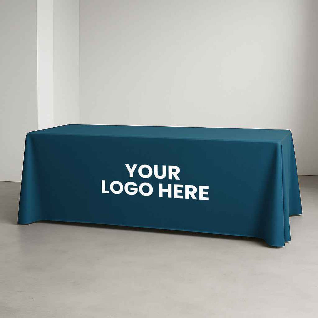 Fully Branded Rectangular Tablecloth | Marler Haley