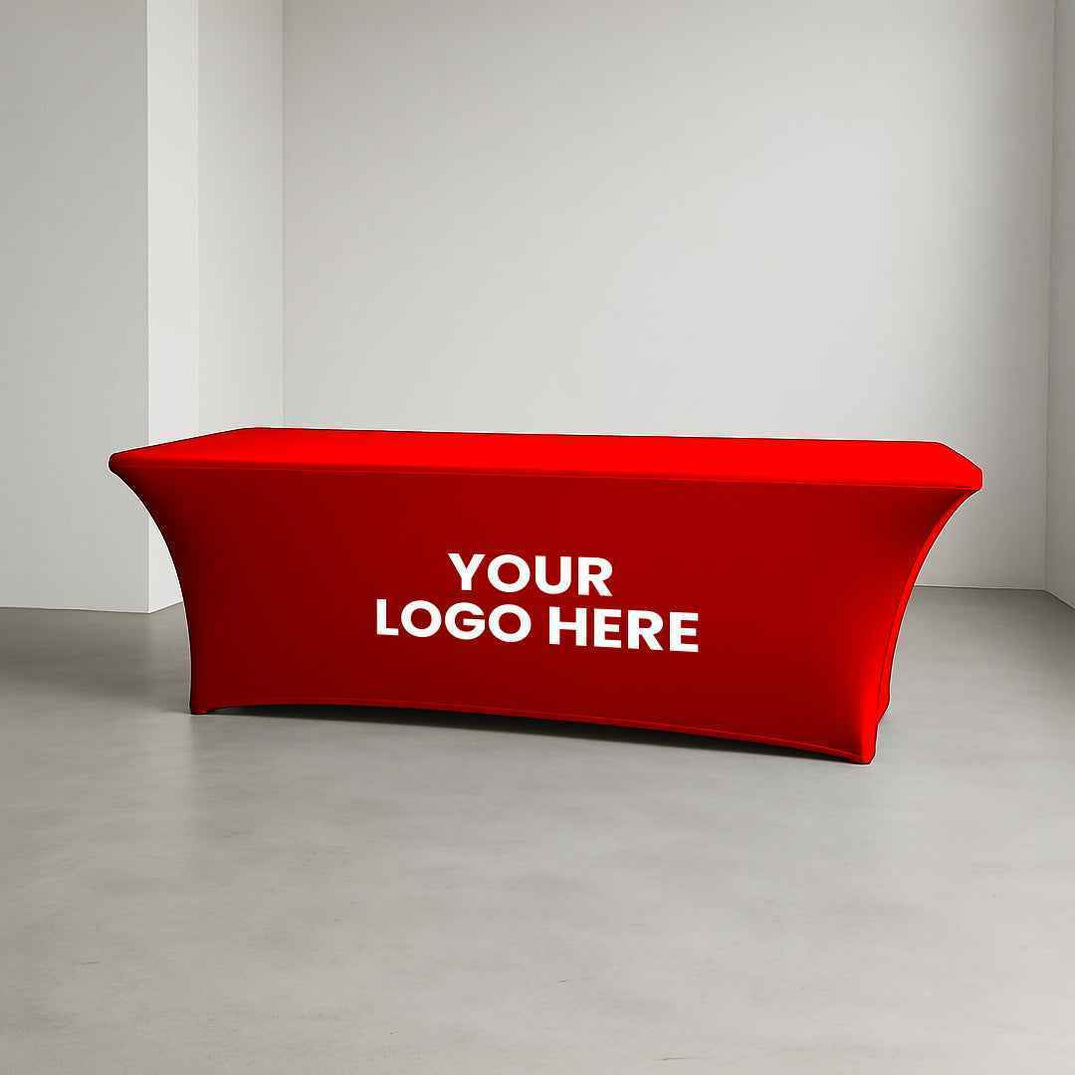 Printed Tablecloths UK | Custom Branded Table Covers & Sizes — Marler Haley