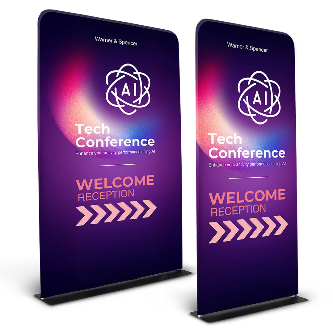 Stretch Tension Fabric Premium Banner - Marler Haley