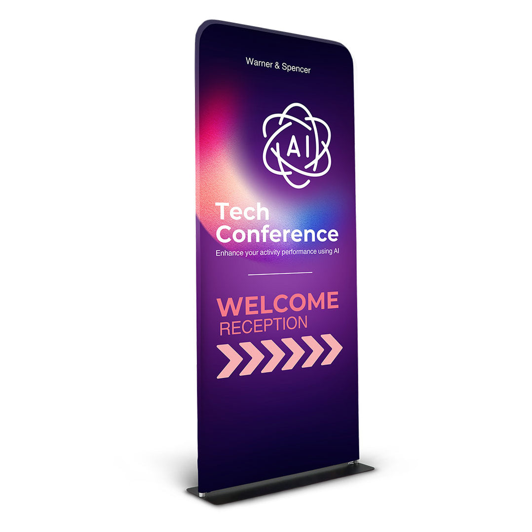 Stretch Tension Fabric Premium Banner - Marler Haley